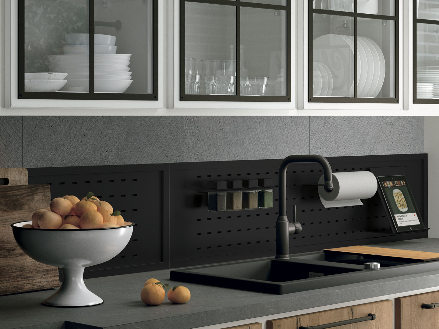 Under wall unit solution - Cucine LUBE | cucinelube.it